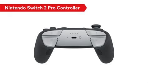 Nintendo Switch 2 Pro Controller Announced With C Button Audio Jack