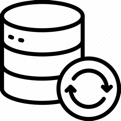 Data Sync Storage Information Synchronisation Icon Download On