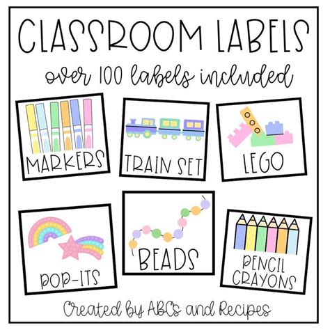 Classroom Labels Classroom Labels Teaching Classroom Decor Teacher