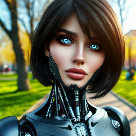 download robot robot girl android royalty free stock illustration