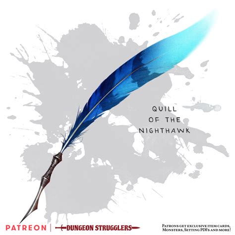 Dungeon Strugglers Quill Of The Nighthawk