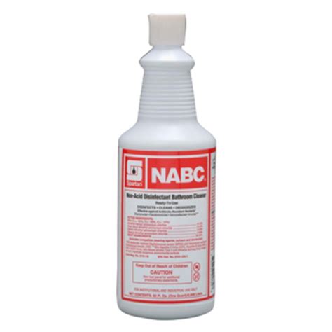Spartan Nabc Non Acid Bathroom Cleaner Rtu 32oz Bottle Case