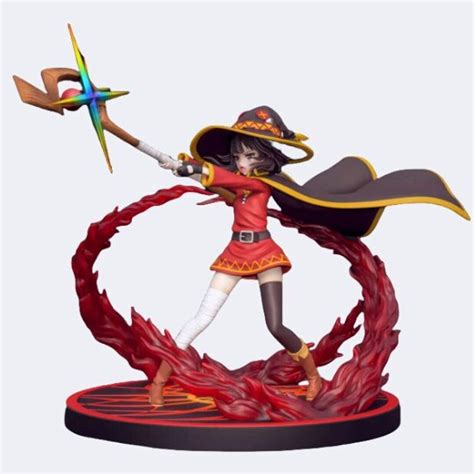 3d Print Stl File For Megumin Digital 3d Printing Stl File For