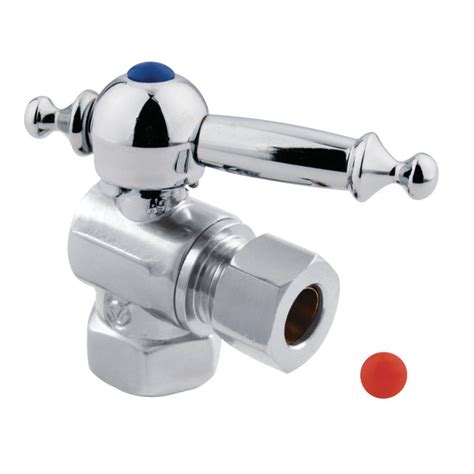 Kingston Brass 38 Ips X 38 Od Comp Angle Stop Valve K And B