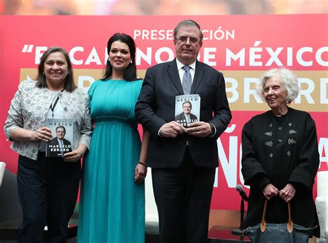 Marcelo Ebrard Presenta Su Libro El Camino De México En El Palacio De