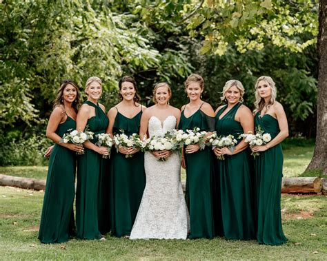 Forest Green Wedding Dress