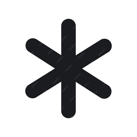 Premium Vector Asterisk Icon Set Password Or Passcode Asterisk Sign