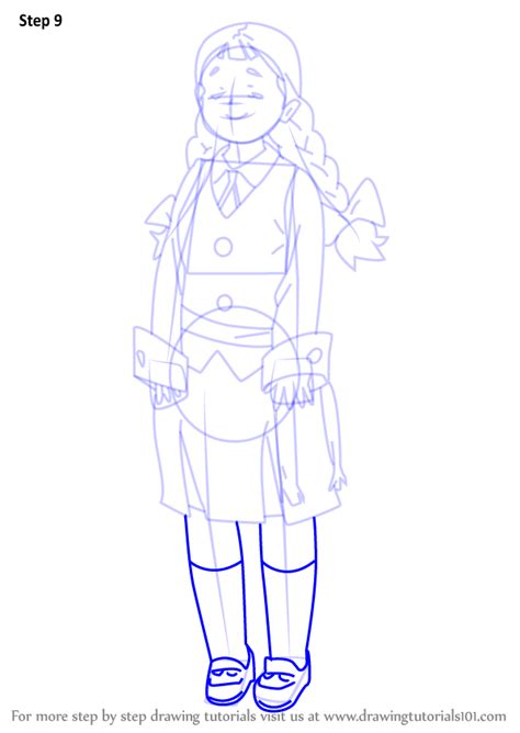How To Draw Jasminka Antonenko From Little Witch Academia Little Witch