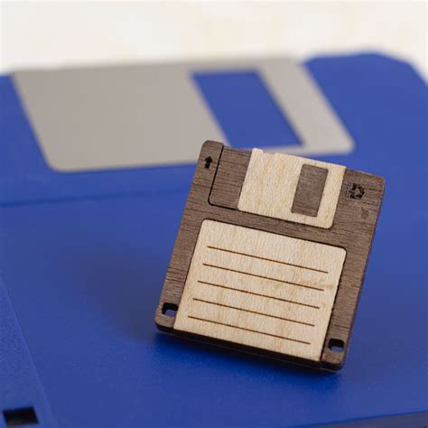 Wood Inlay Save Icon Pin Made On A Glowforge Glowforge Owners Forum