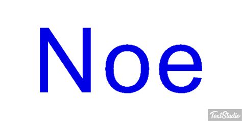 Noé Name Animated  Logo Designs