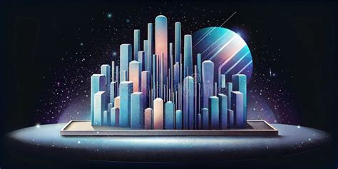 High Tech Data Visualization For Market Insights And Global Growth Ai