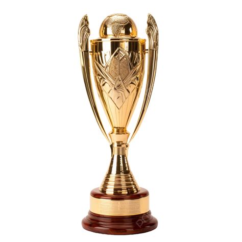 Triumph On The Cricket World Stage Cricket Trophy Worldcup Png
