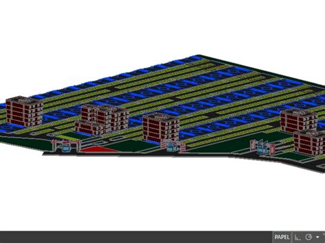 Plano De Edificio De Departamentos En Dwg 162 Mb Librería Cad