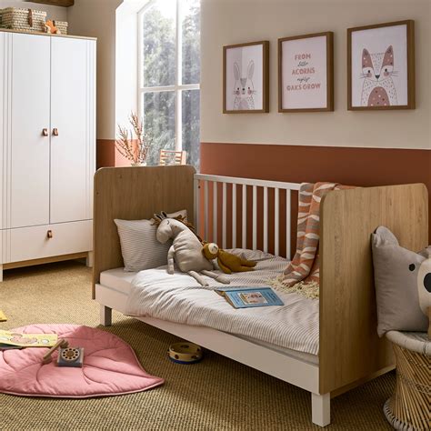 Cuddle Co Rafi White Nursery Range Matching Furniture
