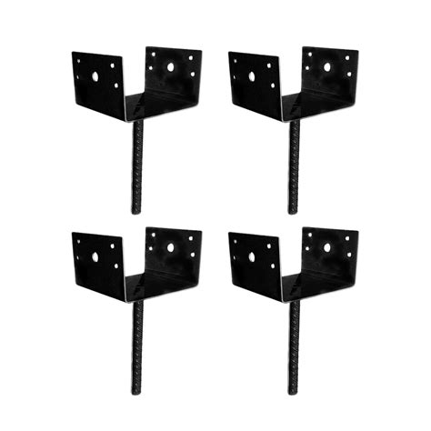 Buy U Shape Fence Post Holder Ground Spike Post Anchor Metal Black Powder Coated 4 Inches X 4 Buy U Shape Fence Post Holder Ground Spike Post Anchor Metal Black Powder Coated 4 Inches X 4