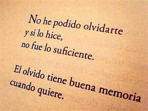 〽️ No He Podido Olvidarte Y Si Lo Hice No Fue Lo Suficiente El Olvido