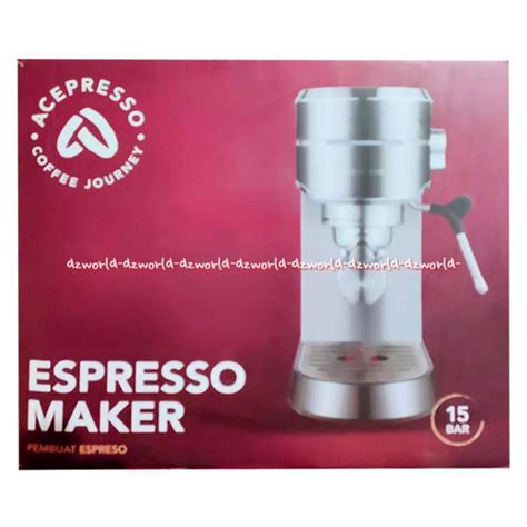 Jual Acepresso Espresso 1l Maker Mesin Pembuat Kopi Ekspreso Coffee