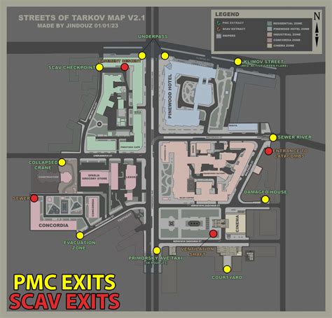 Tarkov Streets Of Tarkov Guide 2023 Exits Loot And Schlüssel