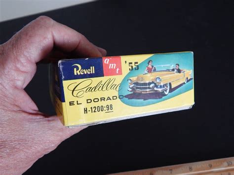 Vintage Revell Amt 1955 Cadillac El Dorado Kit H 1200 98 Free Ship See