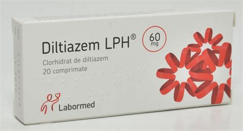 Diltiazem Lph 60 Mg X 60 Compr 60mg Labormed Pharma Sa Vezi