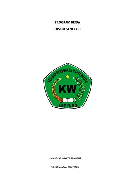 Program Eskul Seni Tari Pdf