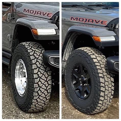 Can You Put 35” Tires On A Rubicon Without A Lift Jeep Gladiator Jt
