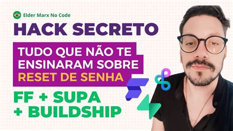 Recuperar Senha Flutterflow Supabase Buldship Youtube