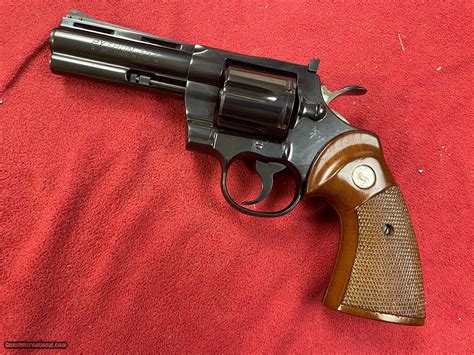 1977 Colt Python 4 Blue 999 Nice