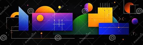 Circles And Digits A Colorful Pi Day Illustration Celebrating The