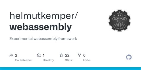 Github Helmutkemperwebassembly Experimental Webassembly Framework