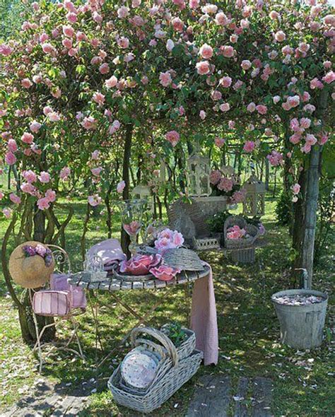 How To Make A Shabby Chic Garden With Matching Decoration And Furniture