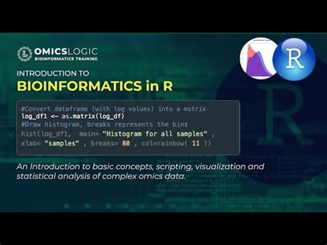 Session Introduction To Bioinformatics In R Getting Started YouTube