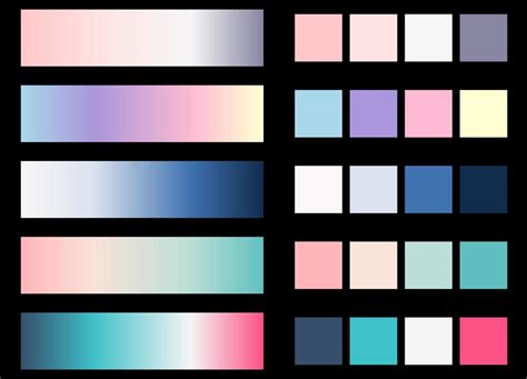 Popular Color Palette An Example Of A Color Scheme Forecast Of The