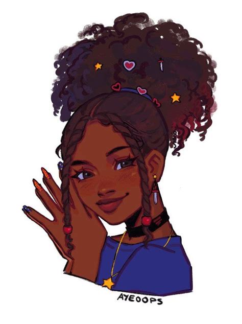 Desenho De Mulher Negra Cabelo Referências Inspiração De Desenho