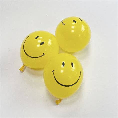 Mini Smiley Face Balloons Yellow Smiley Face Balloons Uk Pretty
