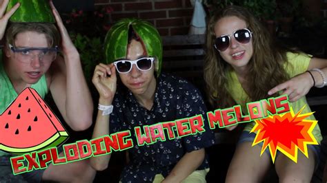 Exploding Watermelon Challenge Youtube