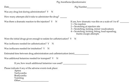 Phase 2 And 3 Anesthesia Questionnaire Download Scientific Diagram