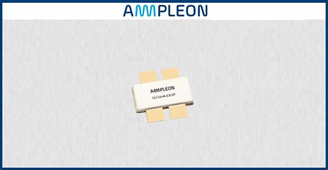 Ampleon Introduces 320 W Gan On Sic Power Transistor From 2400 To 2500 Mhz