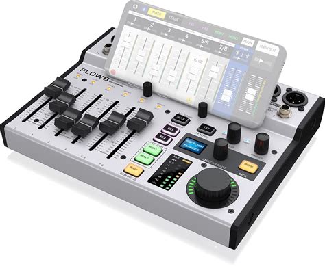 Behringer Flow 8 8 Input Digital Mixer With Bluetooth Audio And App