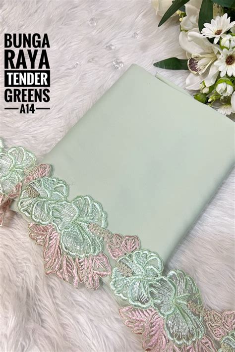 Set Lace Bunga Raya Archives Naili Exclusive Legasi Batik