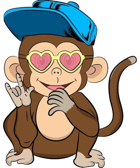 Premium Vector Monkey Vector