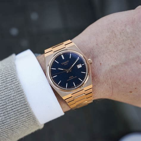 First Look The New Tissot Prx Powermatic 80 40mm In Rose Gold Pvd