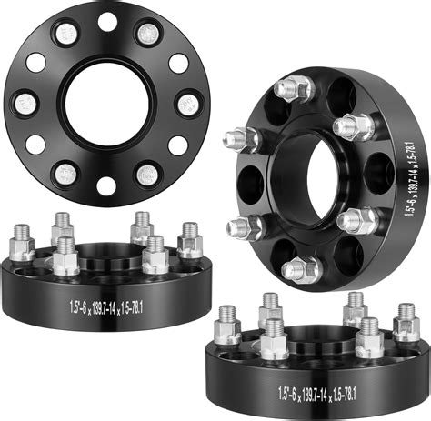 Brandclub Vevor Wheel Spacers 15 Inch 6x55 Wheel Adapters Fit For