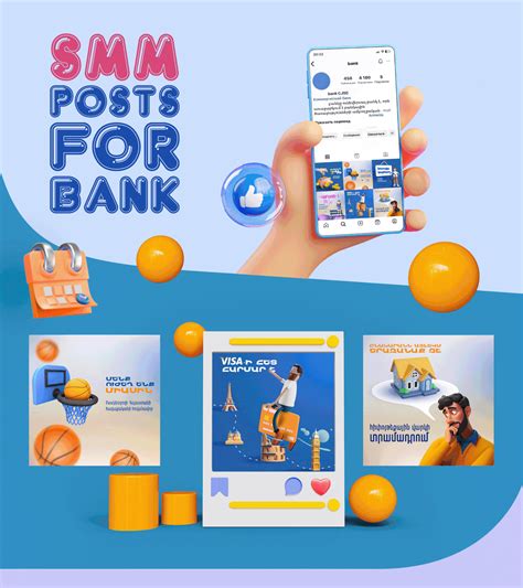Smm Post Design For Bank Behance