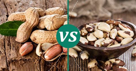 Brazil Nuts Vs Peanuts Nutrition And Calories Compare