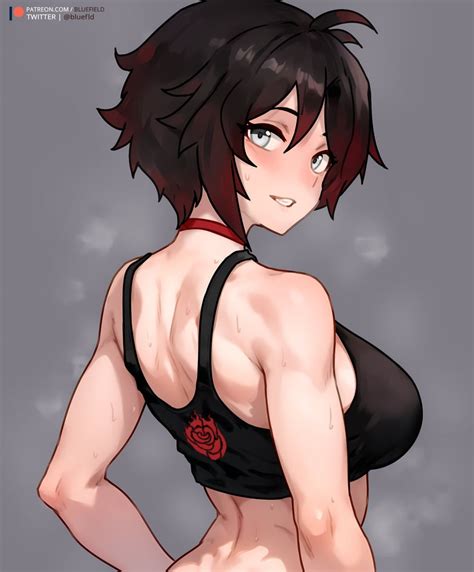 Ruby Rose Rwby Drawn By Bluefield Danbooru