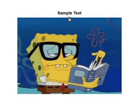 Spongebob Nerd Animated  Maker Piñata Farms The Best Meme