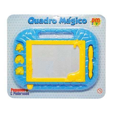 Brinquedo Quadro Mágico Plus Cores Sortidas Dm Toys Sacolão