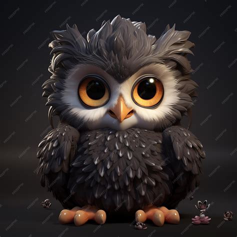 Premium Photo Cute And Chibi Owl