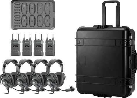 Hollyland Solidcom M1 Pro Wireless Intercom System 4 Beltpacks And